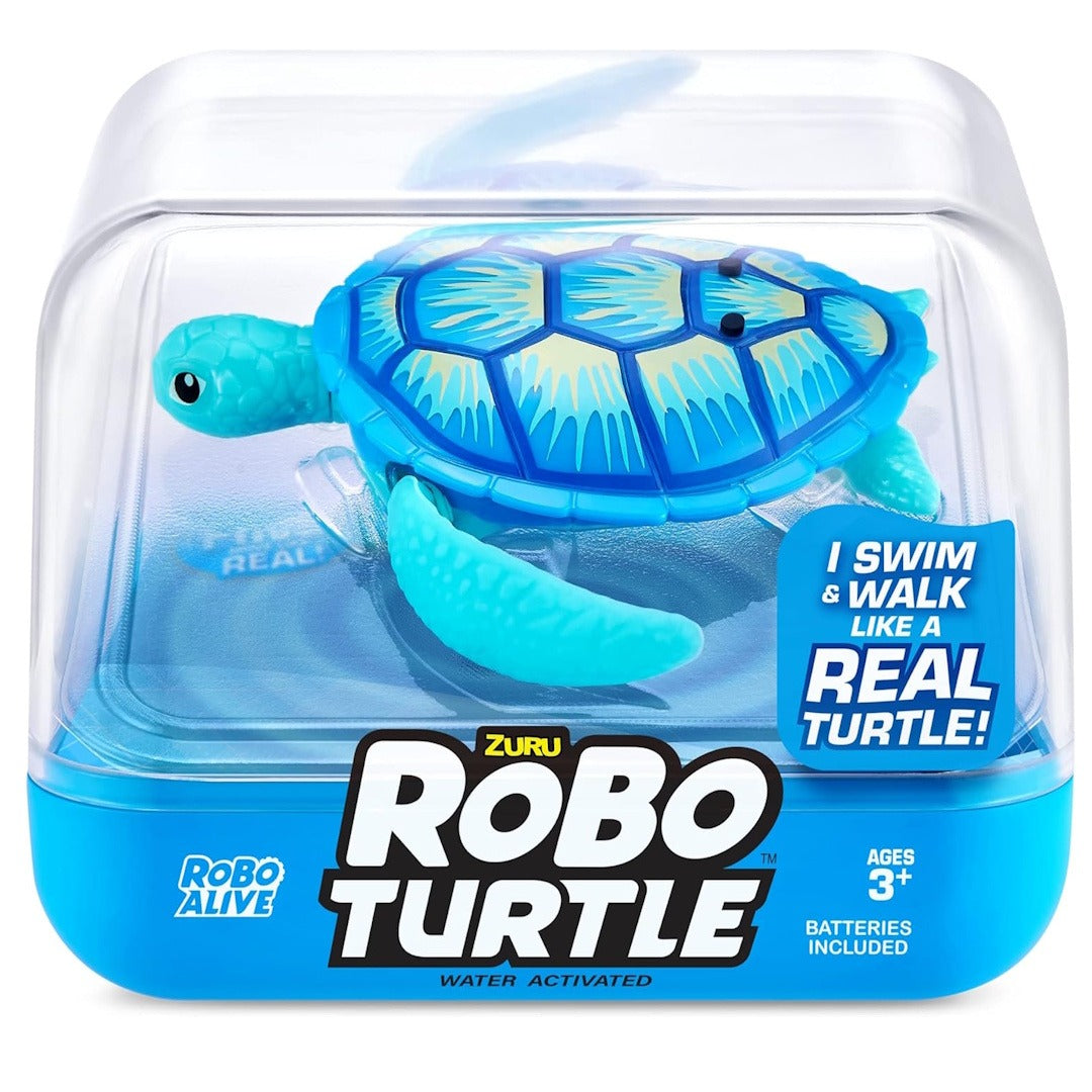 ZURU Robo Alive Robo Turtle Pink Turtle Electronic Robotic Water Toy ...