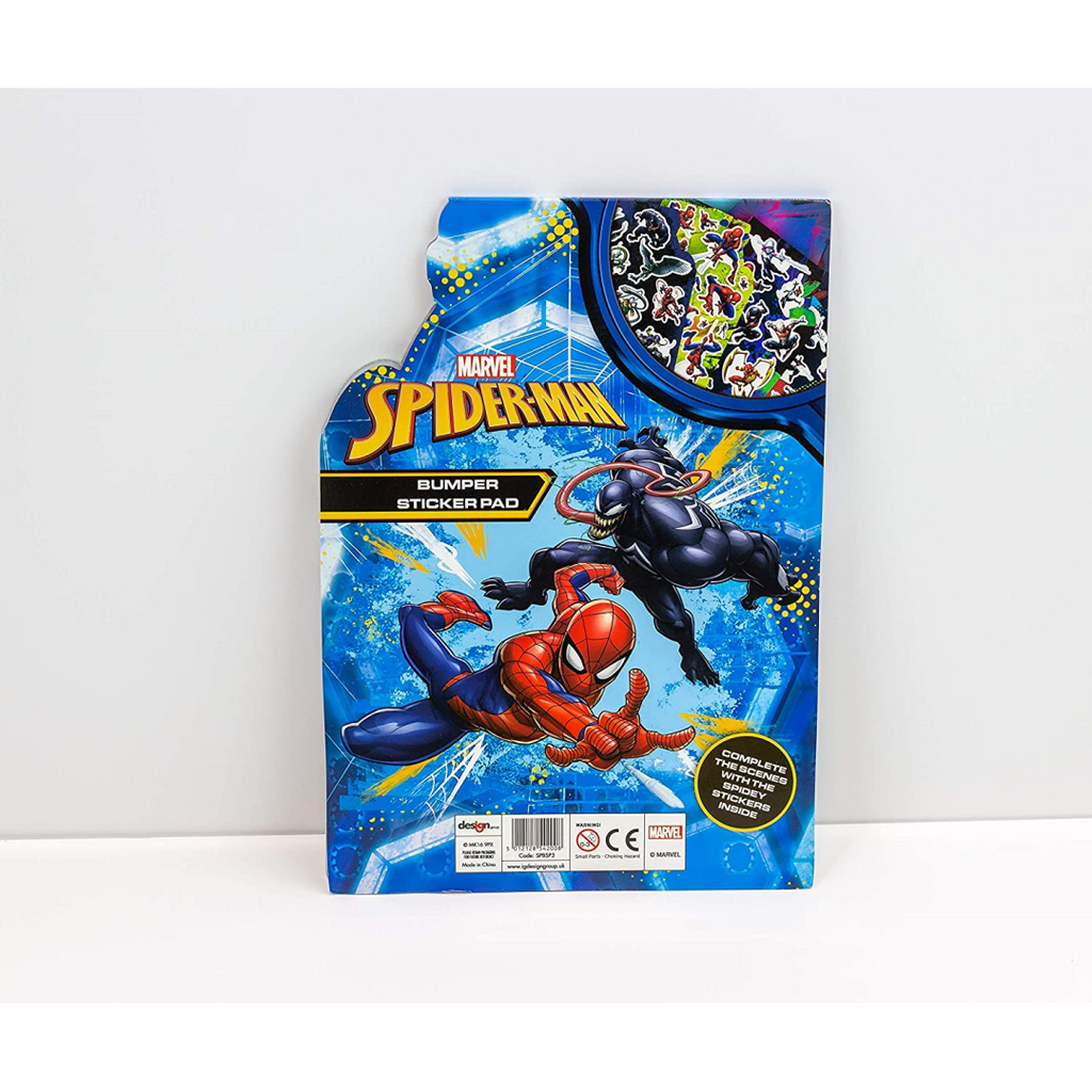 Spiderman Bumper Sticker Pad – Maqio