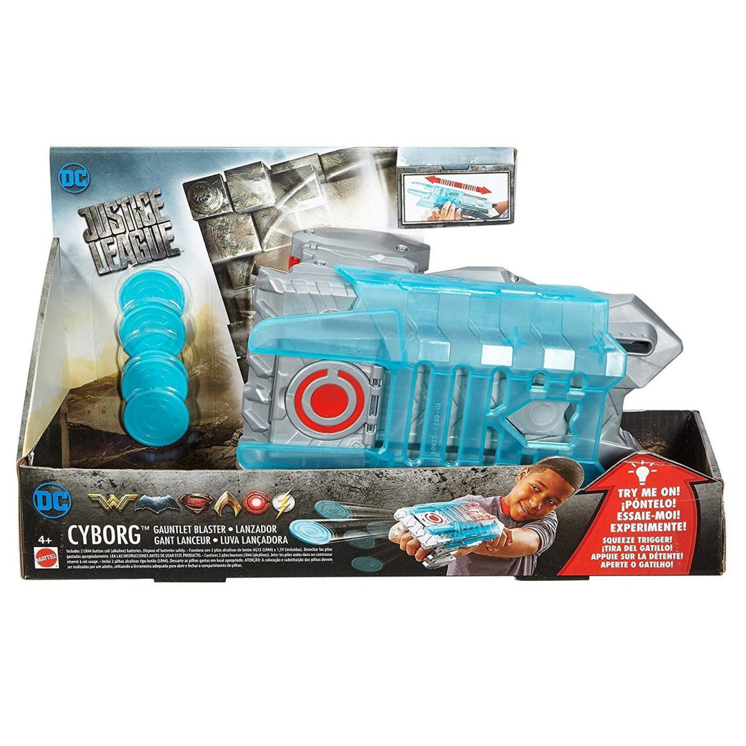 Justice League Cyborg Gauntlet Blaster DC FGM32 – Maqio