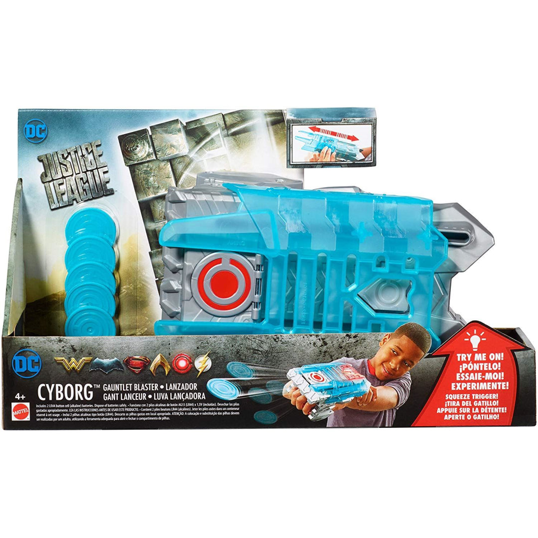 Justice League Cyborg Gauntlet Blaster DC FGM32 – Maqio