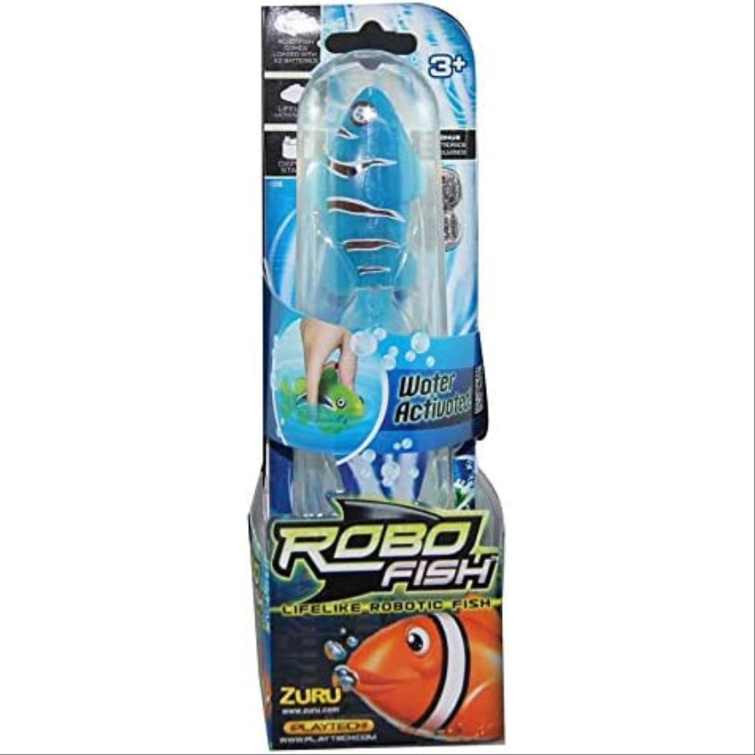 Zuru Robo Fish Water Activated Electronic Pet - Blue Clown Fish – Maqio
