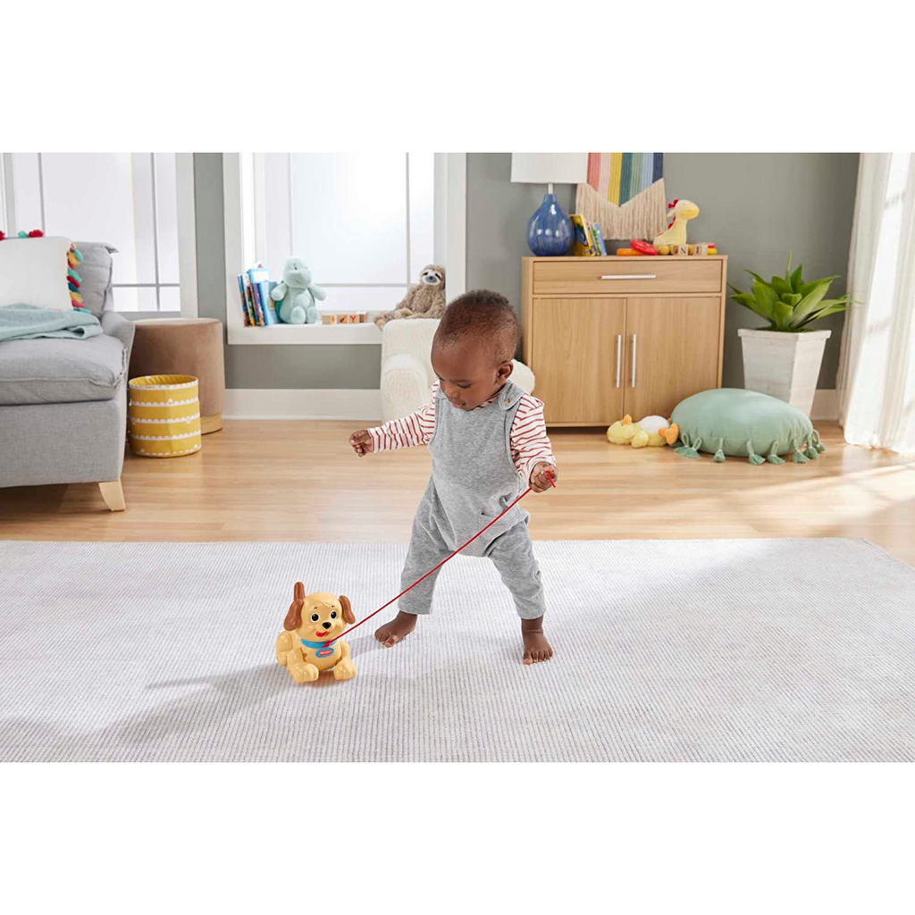Fisher-Price Lil' Snoopy Pull Along Toy Dog for Walking – Maqio
