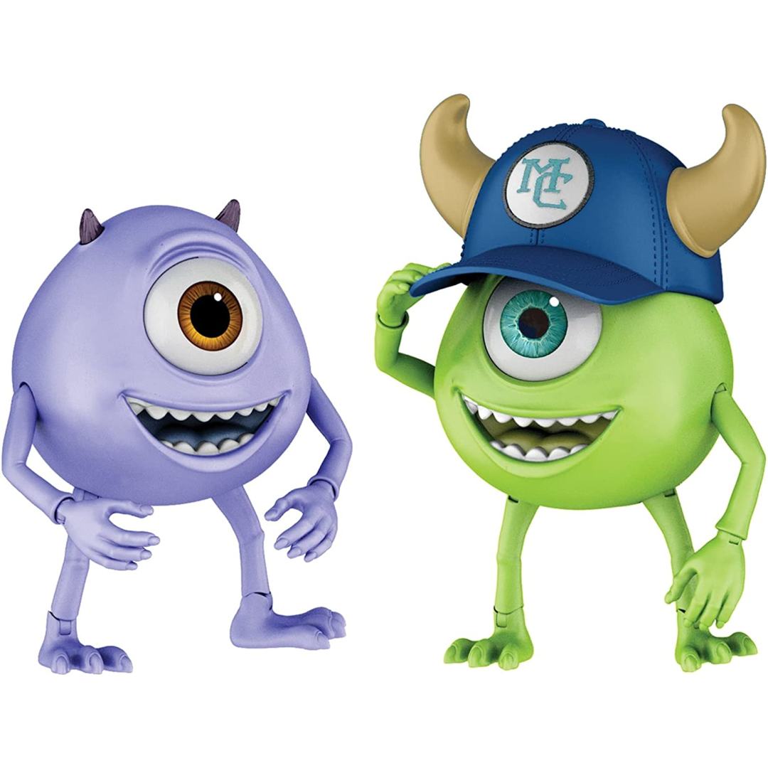 Disney Pixar Monsters at Work 10.2cm Mike Wazowski and Gary Gibbs Acti ...
