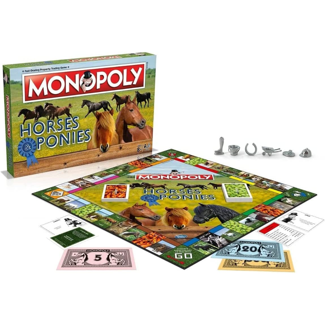 Monopoly Horses and Ponies Board Game – Maqio