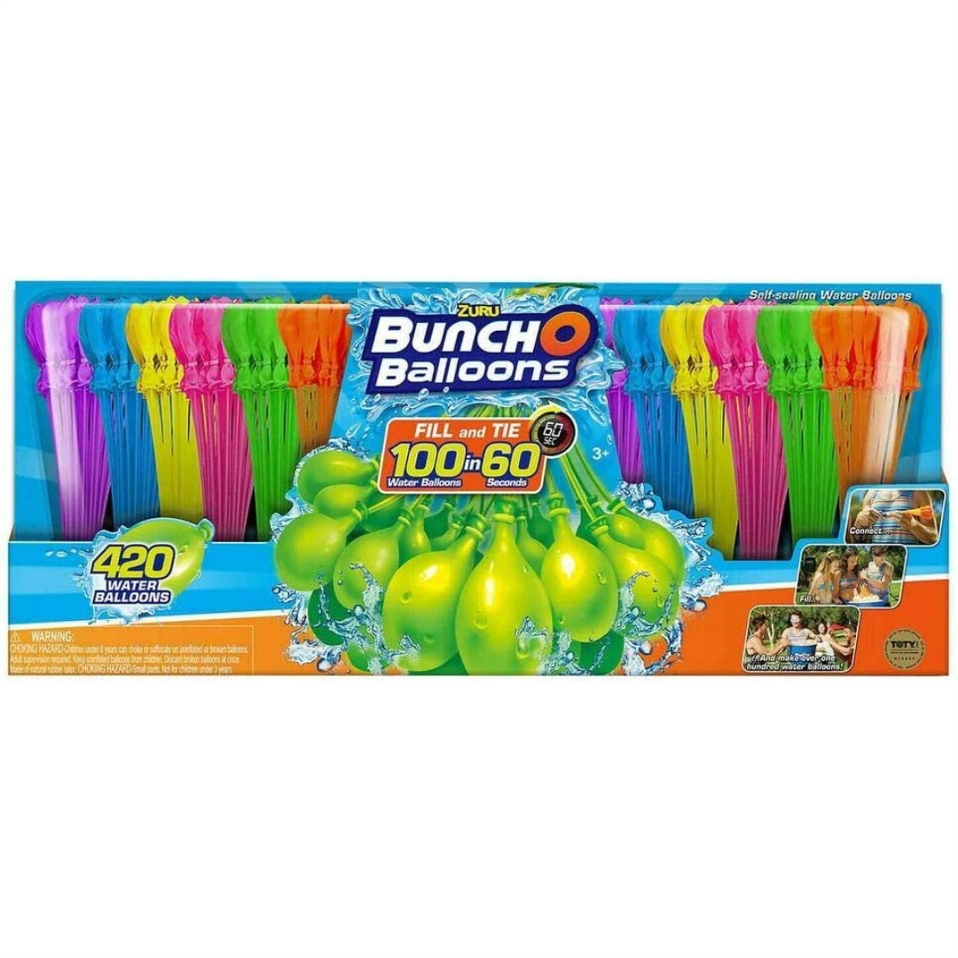 ZURU Bunch O Balloons 420 Water Balloon Summer Party Mega Pack – Maqio