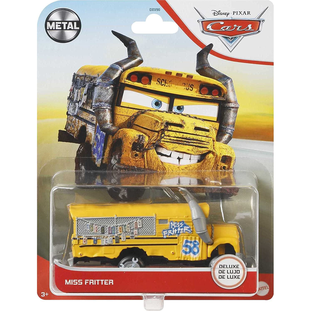 Cars Disney Pixar Yellow Bus Vehicle Toy - Miss Fritter – Maqio