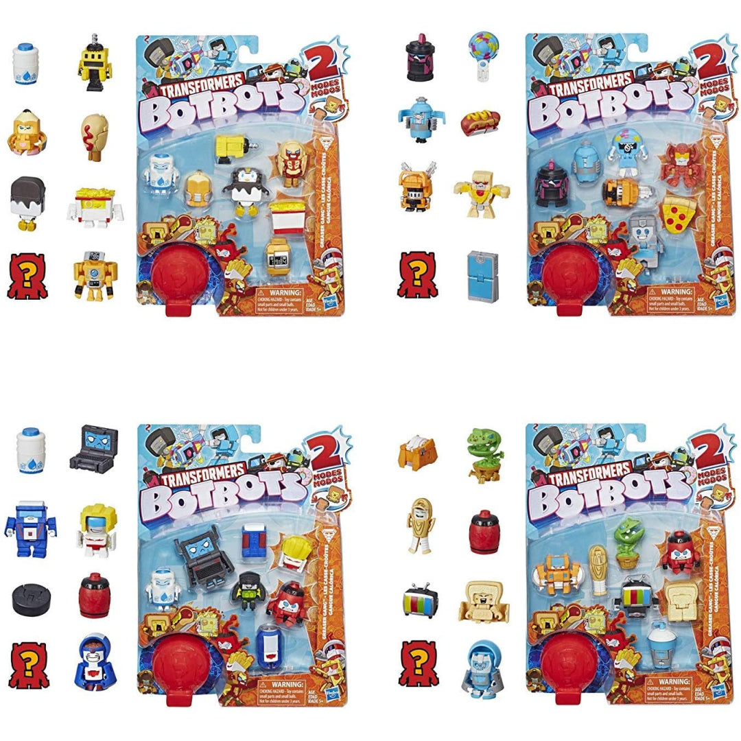 Transformers Botbots Series 1 Greaser Gang Action Figures – Maqio